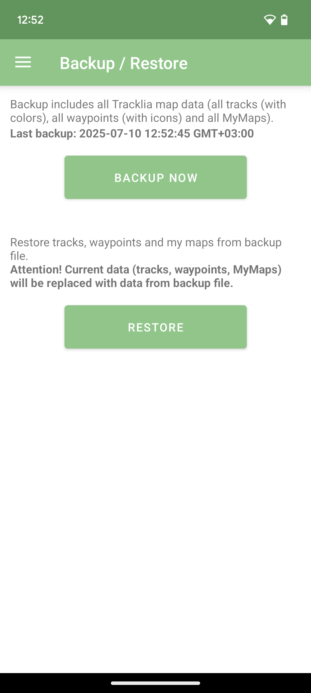 Tracklia - Professional GPS Mapping for Android